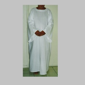 Tau Robe – basic white - Azoth Art